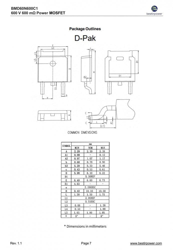BMD60N600C1 datasheet page 7