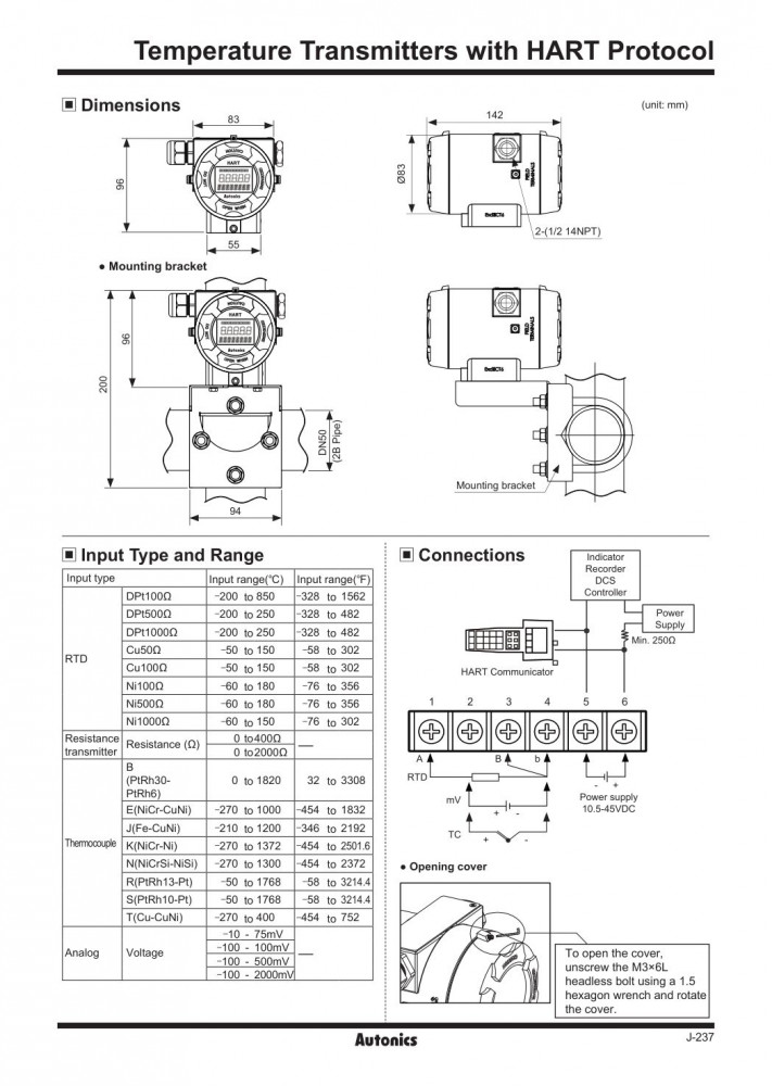 KT-502H technical document page 2