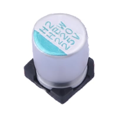 Lelon HBW331M1ETR-0810 Aluminum-Polymer Capacitor