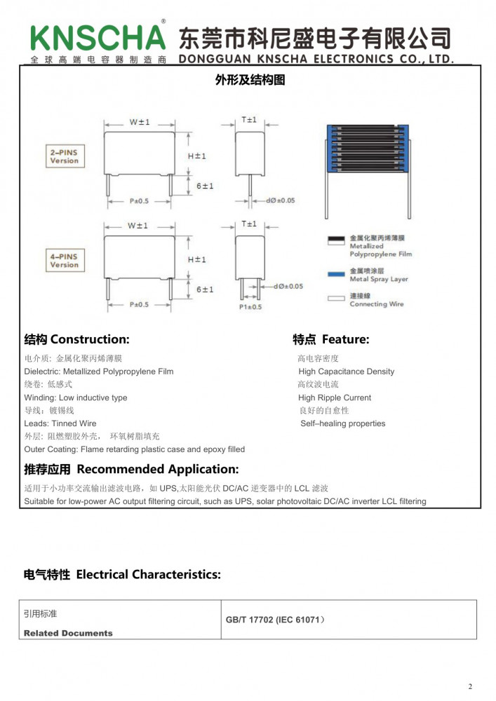 KNSCHA 82CB0353 datasheet page 2