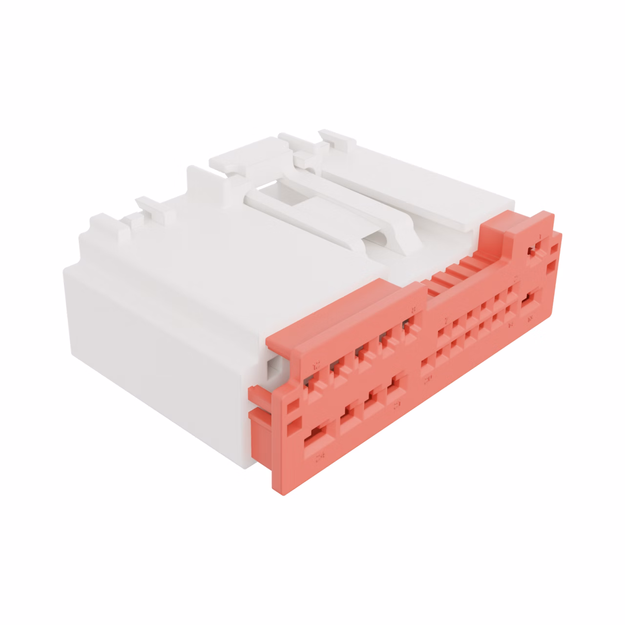 2.54mm, 3.50mm Pitch, H-DAC 64 Hybrid Female Harness Assembly, 24 Circuits, Polarization Option C without Bridge, Natural for sale