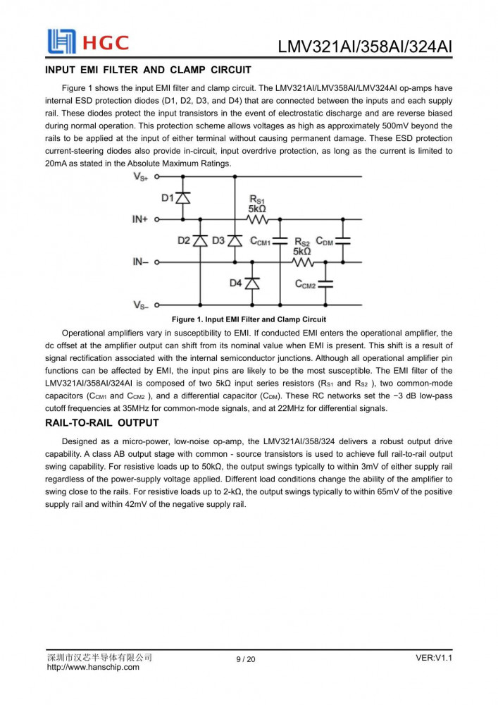 LMV324AIPWRG datasheet page 9