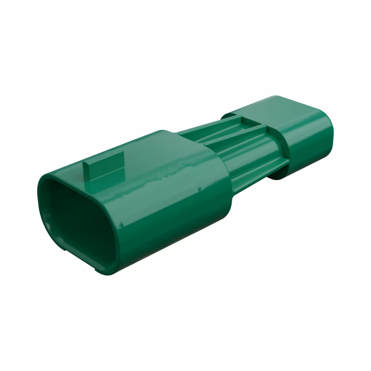 Squba Sealed Plug Assembly, 1.80mm Pitch, Single Row, 4 Circuits, Green for sale