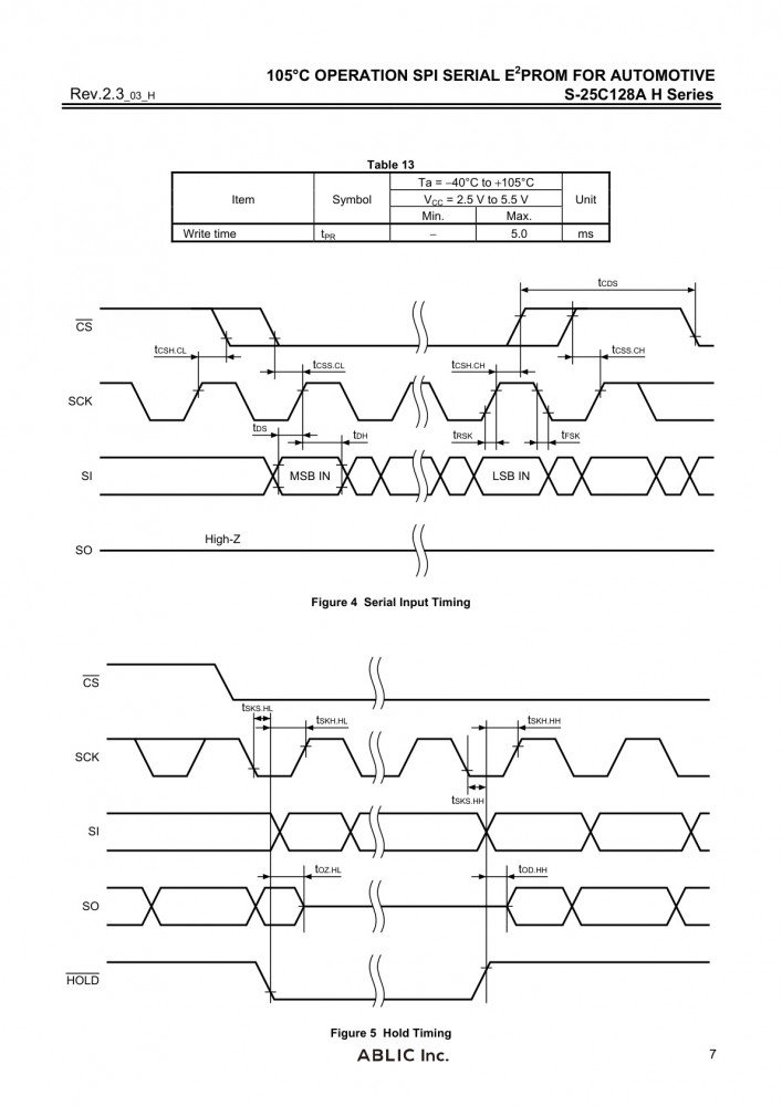 S-25C128A technical document page 7