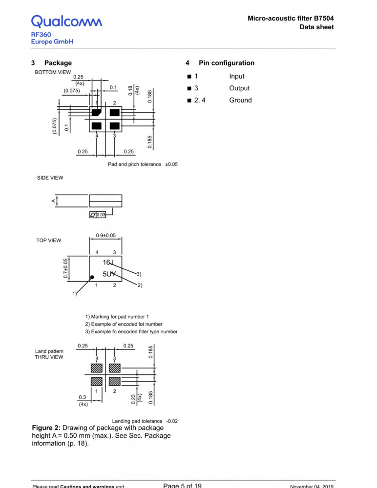 B39162B7504L210 datasheet page 5