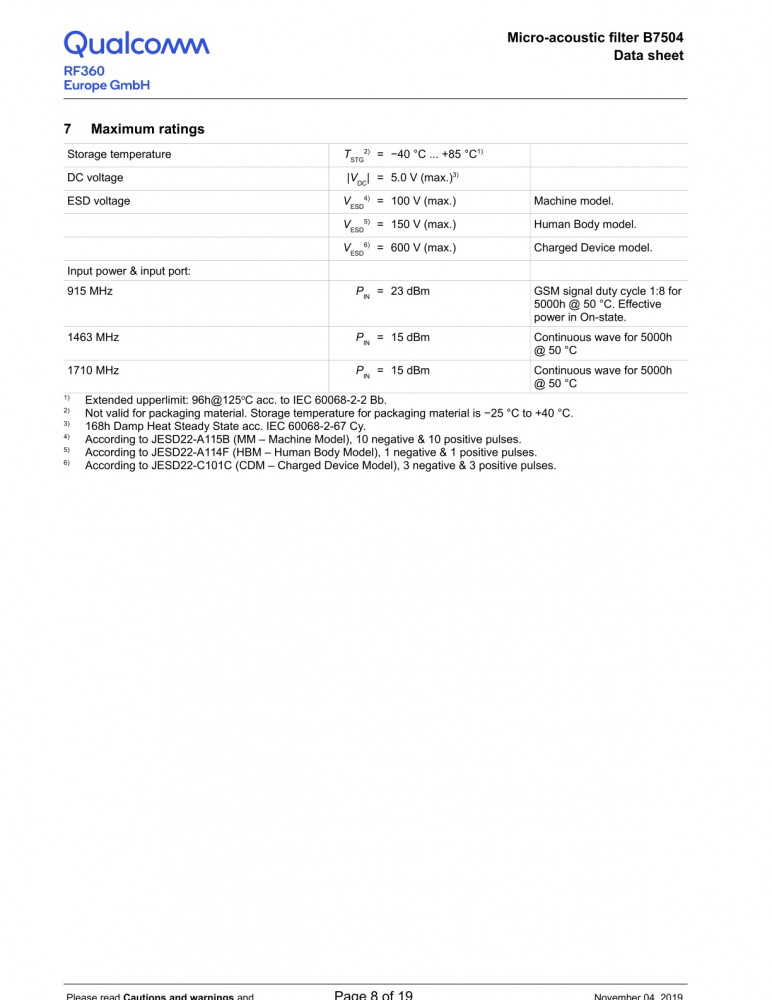 B39162B7504L210 datasheet page 8