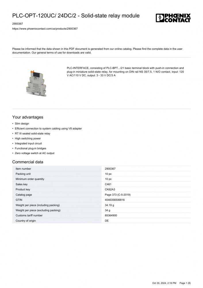 2900367 technical document page 1