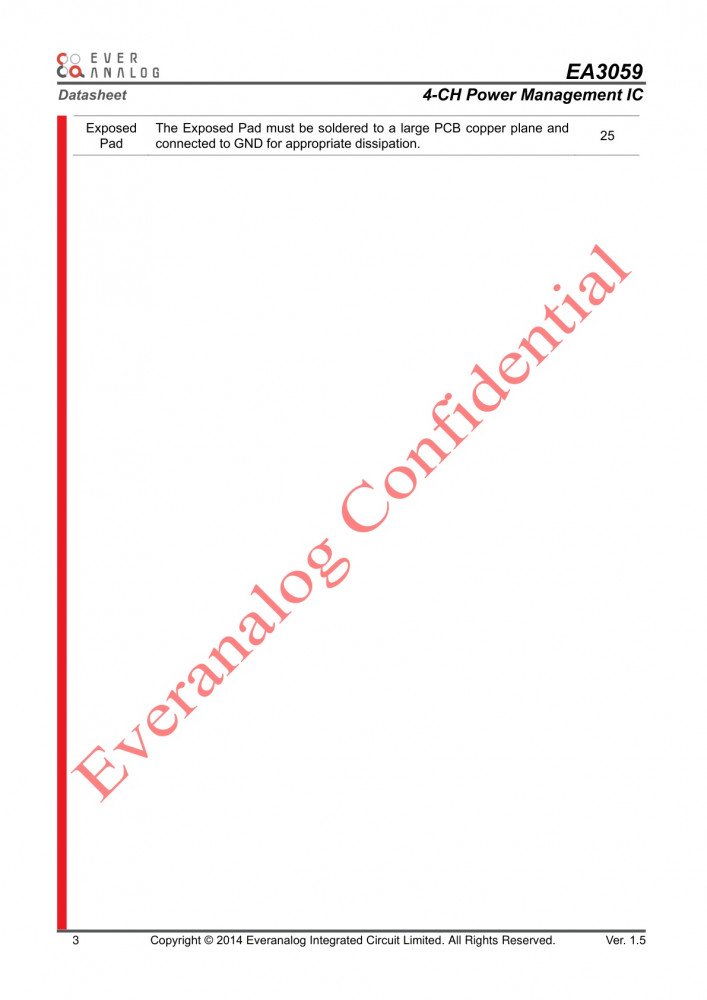 EA3059QDR datasheet page 3