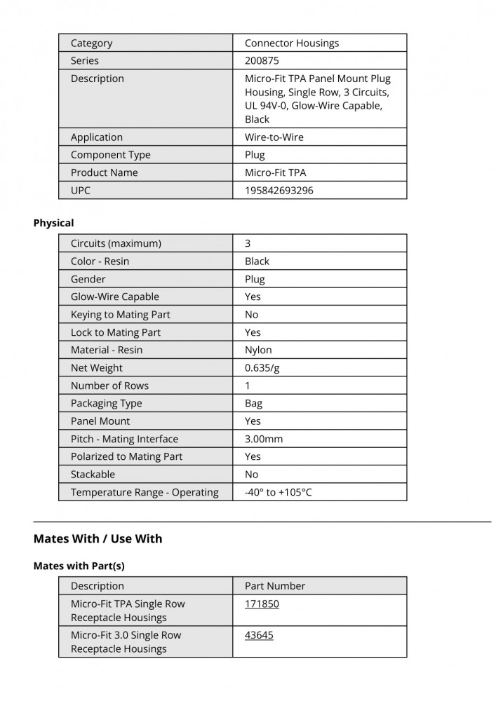 Product document page 2