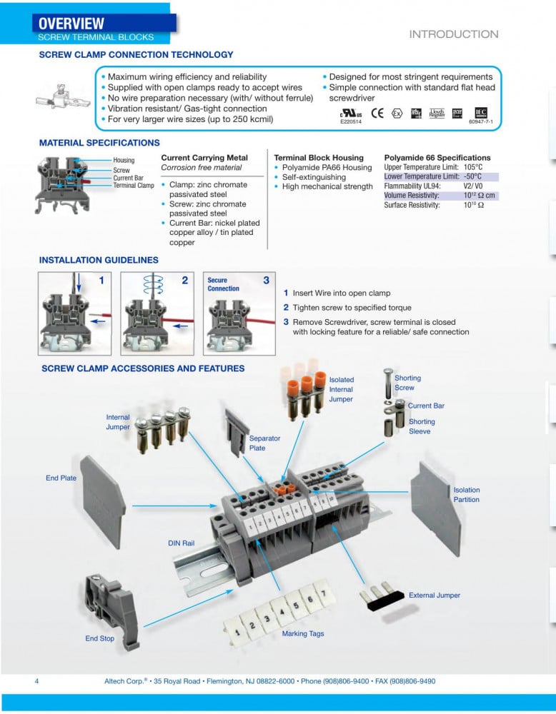 Altech catalogue page 4
