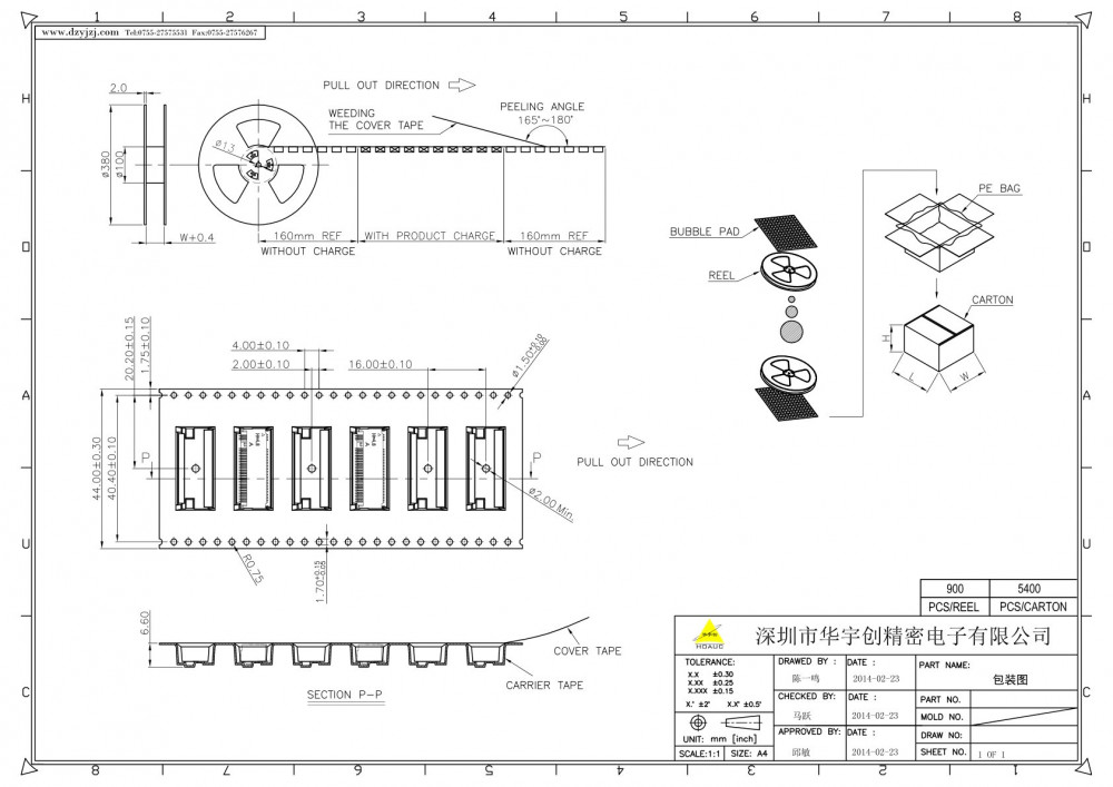 HOAUC HYCW32A-05NGFF-480B technical drawing page 4