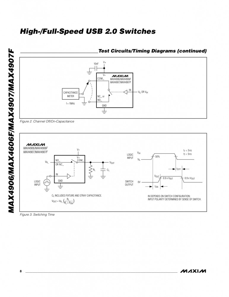 MAX4906FELB datasheet page 8