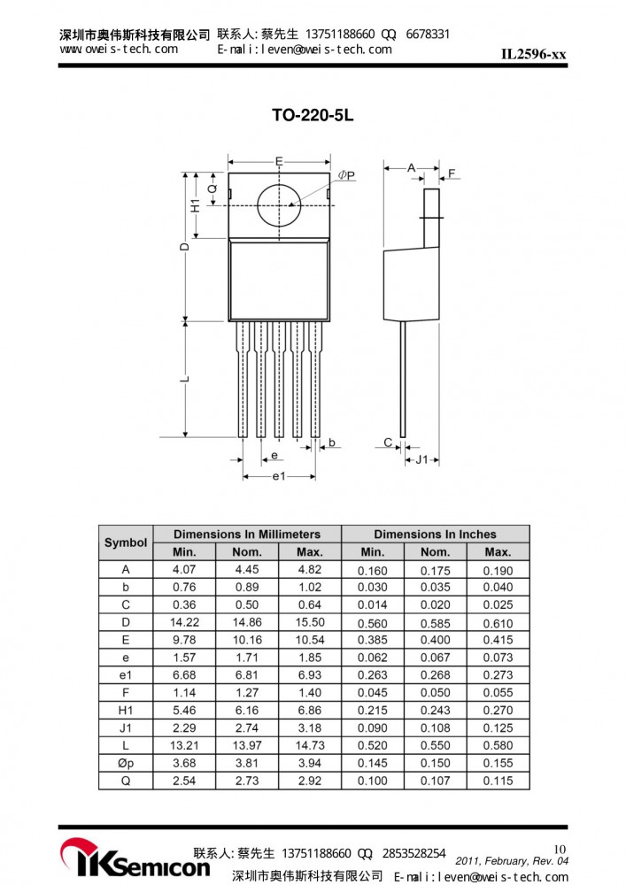 IL2596 datasheet page 10