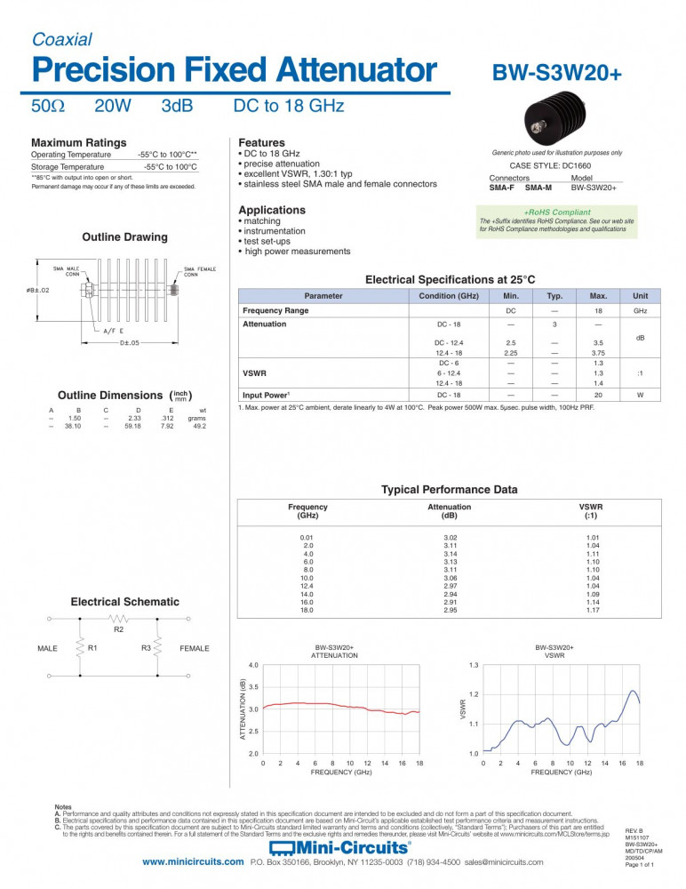 BW-S3W20+ technical document page
