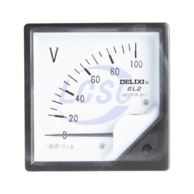 Delixi Electric 6L2V450 Analog Voltmeter Chip – Panel Voltage Meter Module for Electrical Measurement