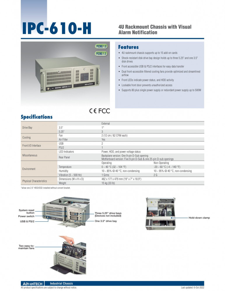 IPC-610-H product information page