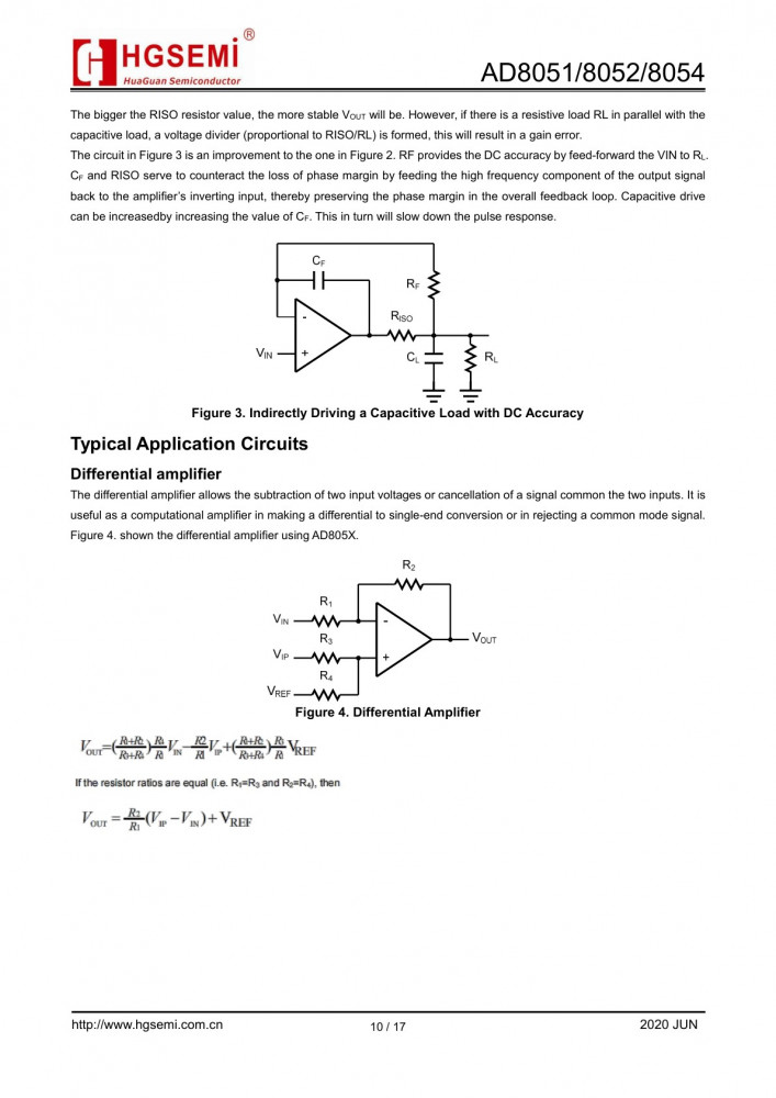 AD8052M/TR datasheet page 10
