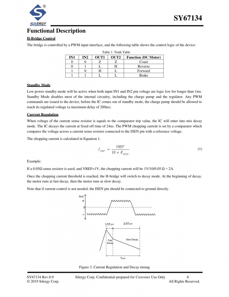 SY67134FCC datasheet page 6