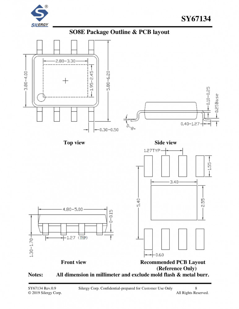SY67134FCC datasheet page 8