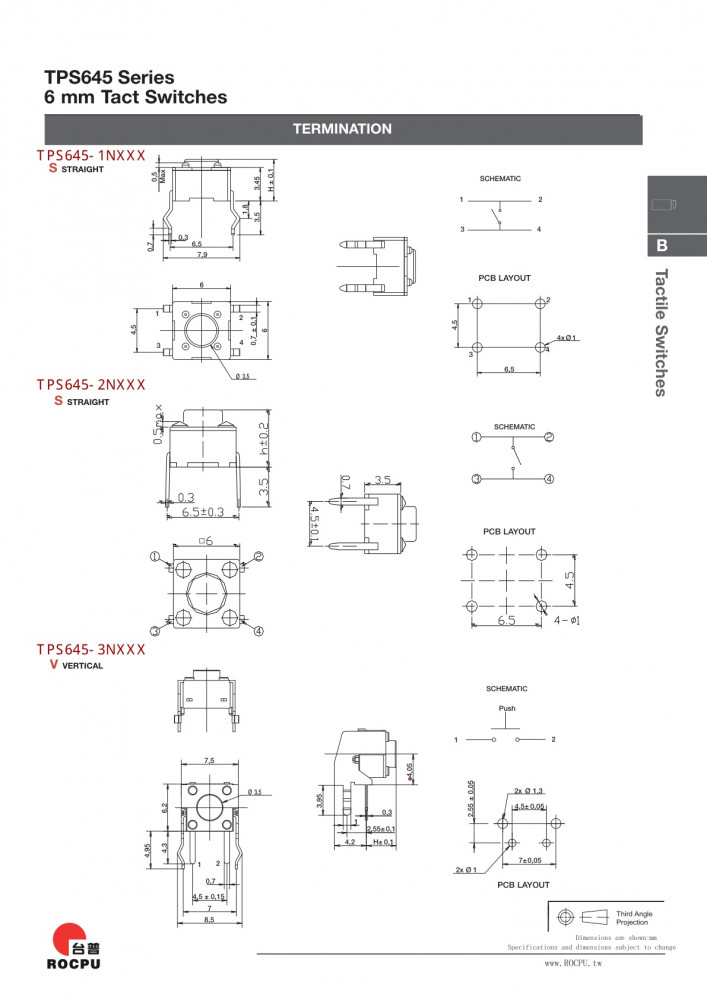 TPS645 series technical document page 2