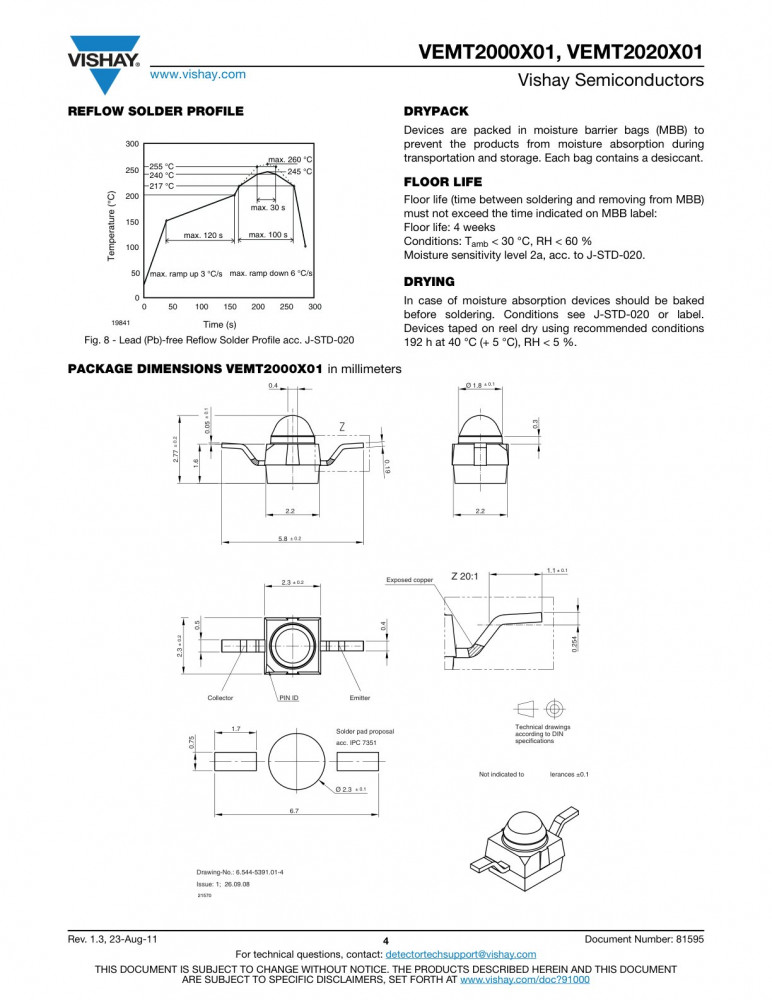 VEMT2000X01 datasheet page 4