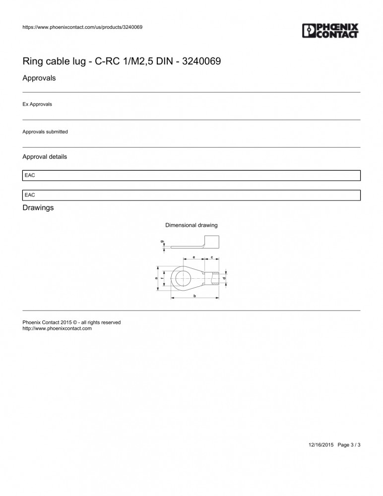 Phoenix Contact 3240069 product document page 3