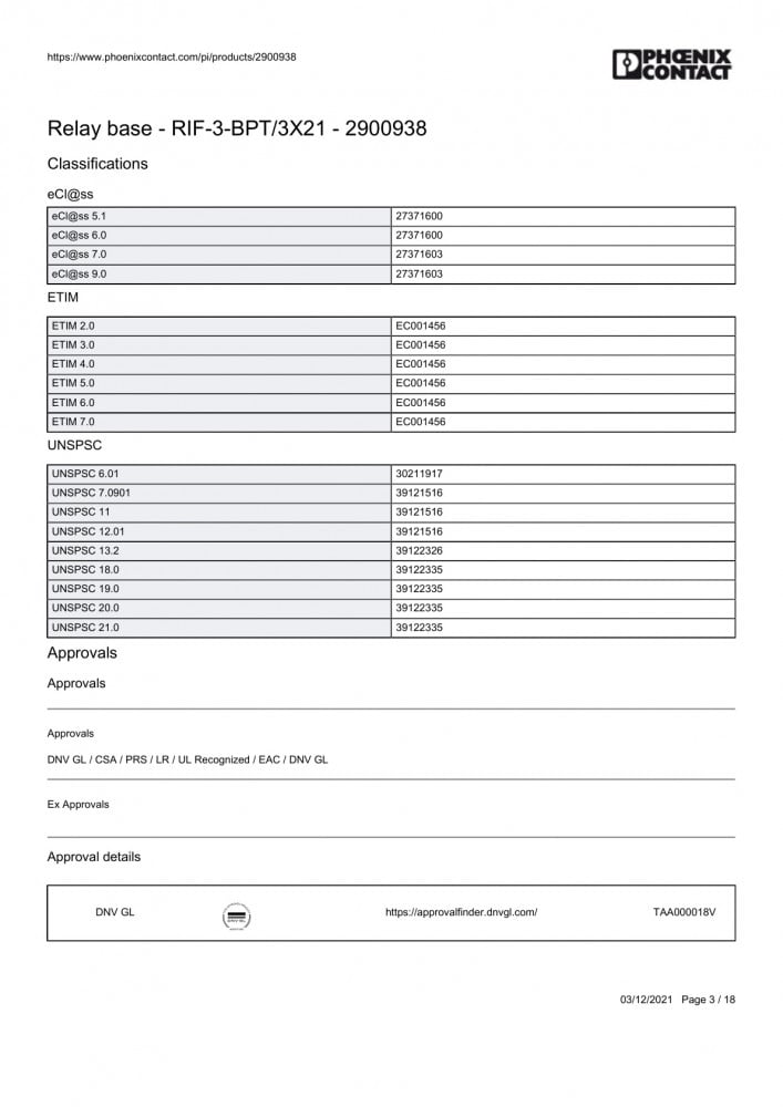 Phoenix Contact 2900938 documentation page 3