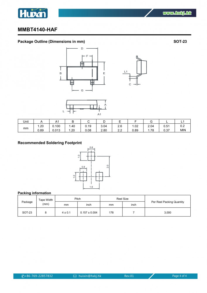 MMBT4140 datasheet page 4