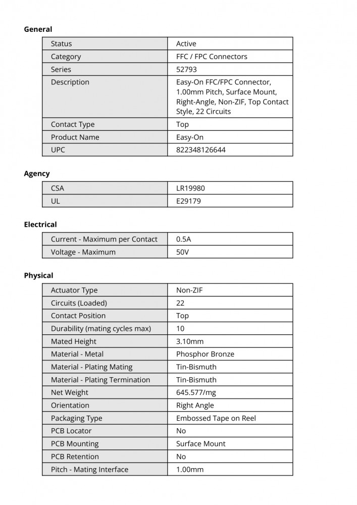 Product document image, page 2