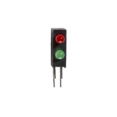 BIVAR H301CHGDL-100 Circuit Board Indicator Light Bar for Arrays and Bar Graphs