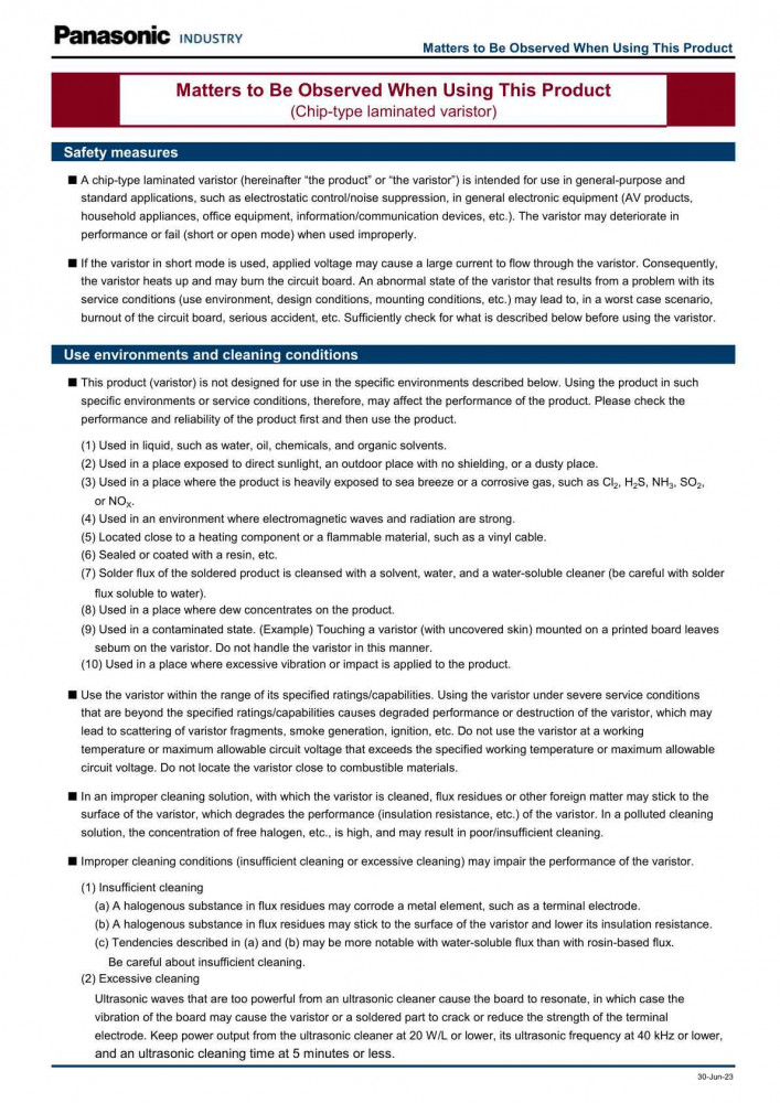 EZJS series datasheet page 10