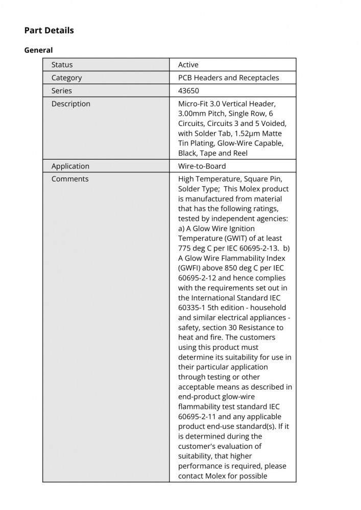 Product document page 2