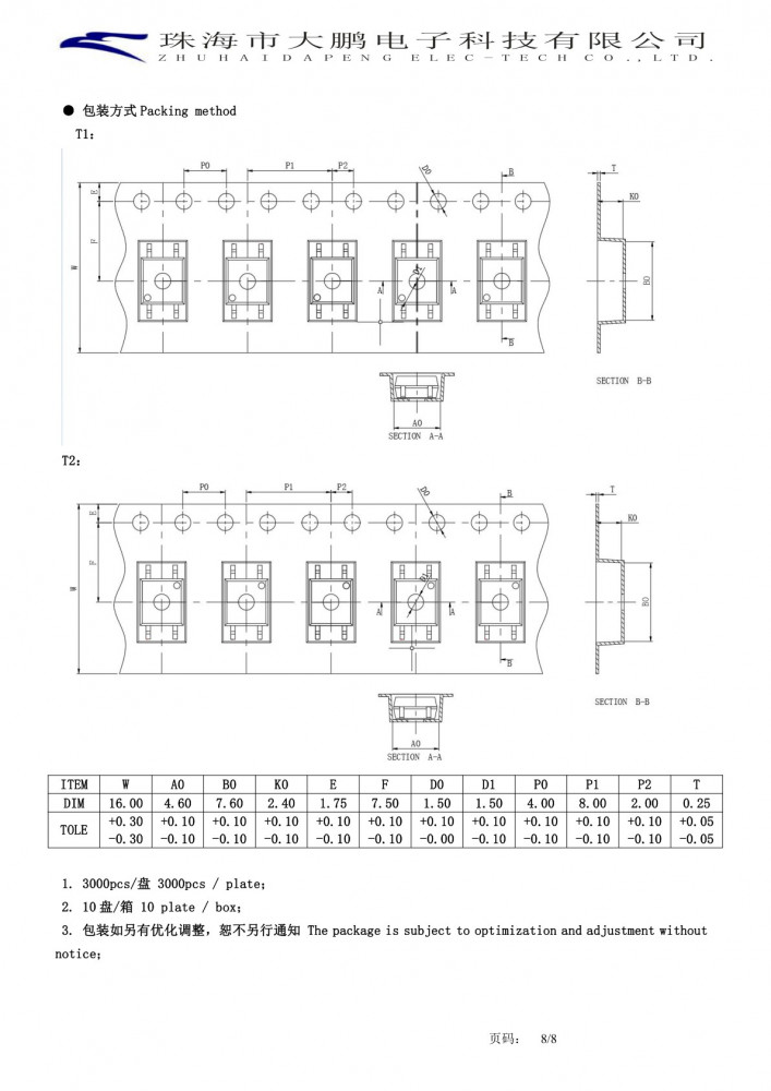 DPC-357 datasheet page 8