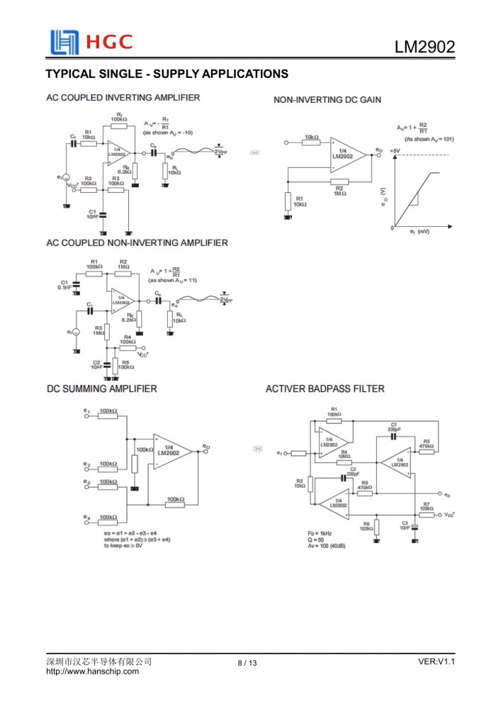 LM2902DRG datasheet page 8