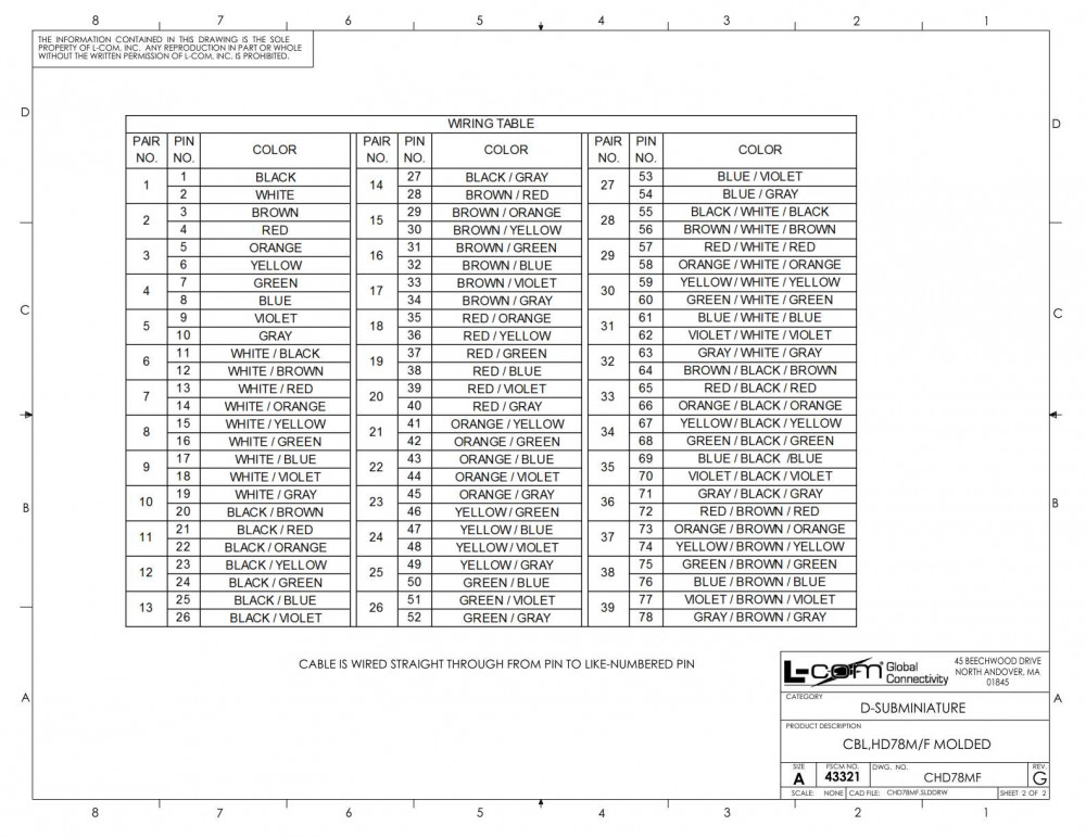 CHD78MF-1 technical document page 2