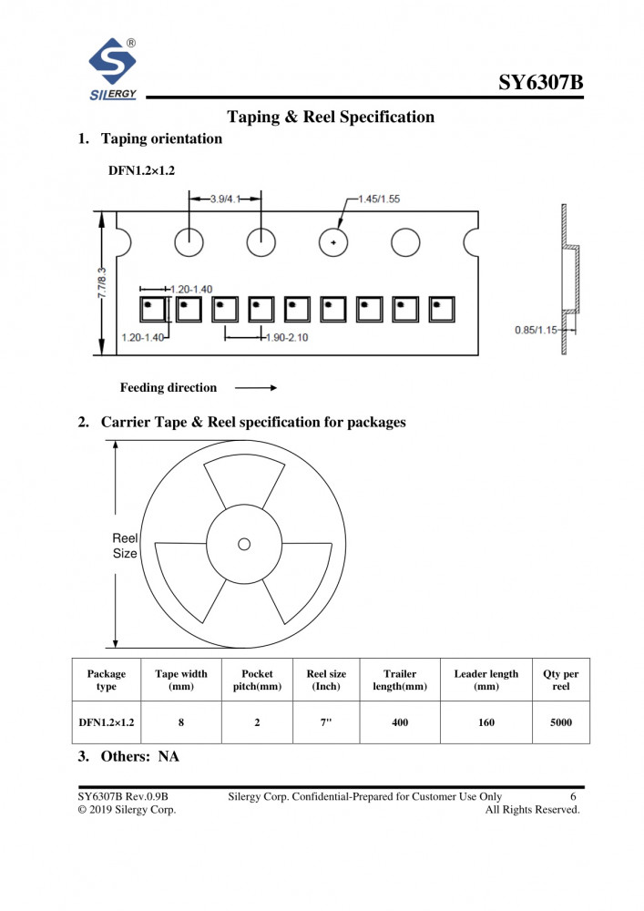 SY6307BSCC datasheet page 6