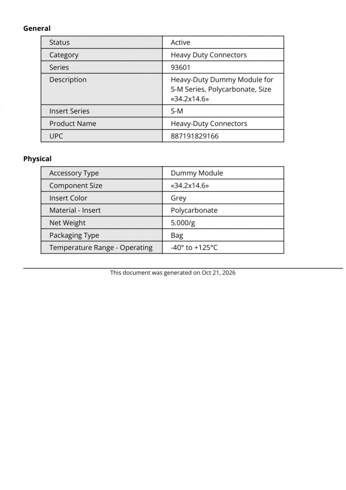 936010527 product document image, page 2