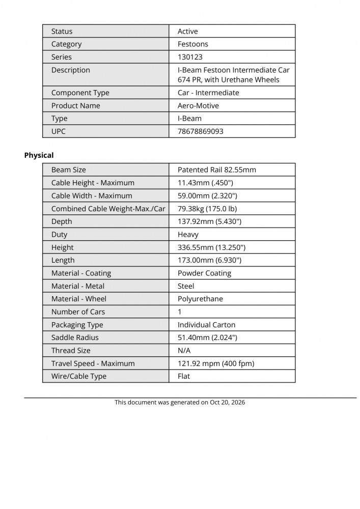 Product document image 2 for MOLEX 1301230084