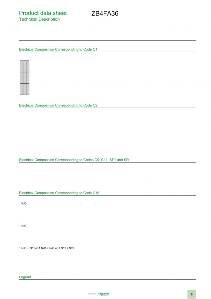 ZB4FA36 technical document page 5