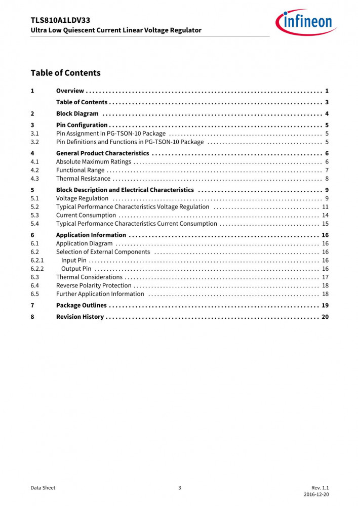 TLS810A1LD V33 datasheet page 3