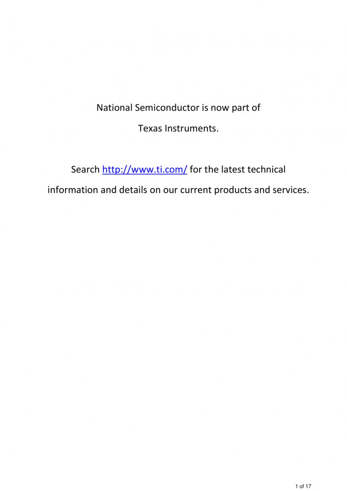 LM110H/883 technical document page 2