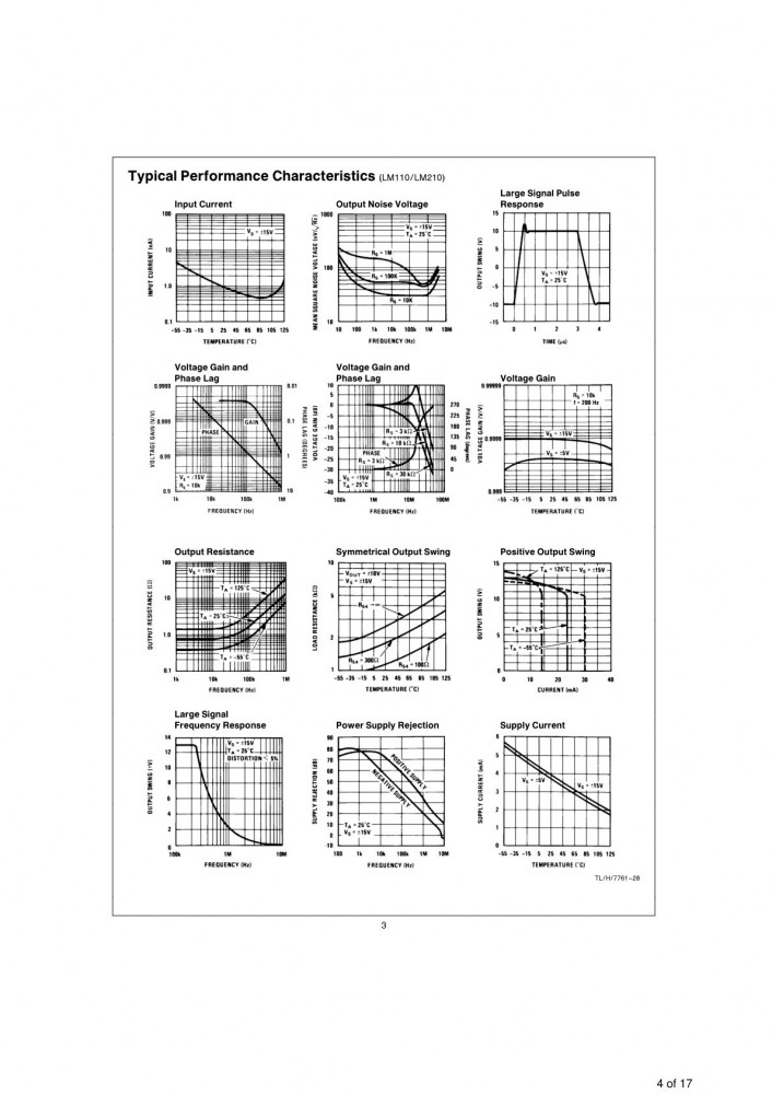 LM110H/883 technical document page 5
