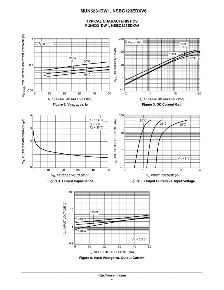 NSBC123EDXV6T1G datasheet page 4