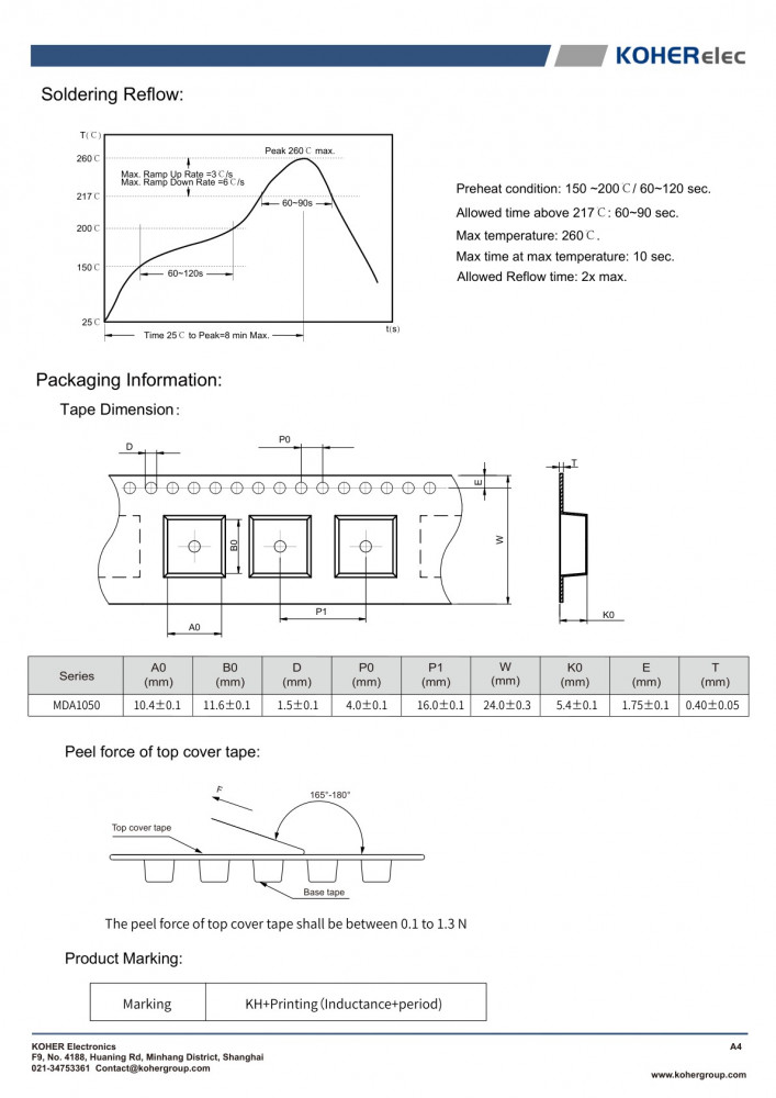 MDA1050 datasheet page 4