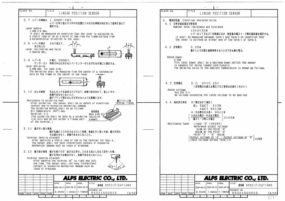 RDC1032A0C specification page 2