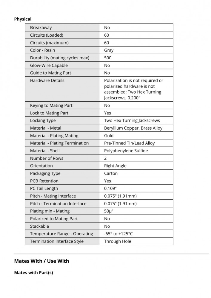 RM262-060-442-6100-076 technical document page 2
