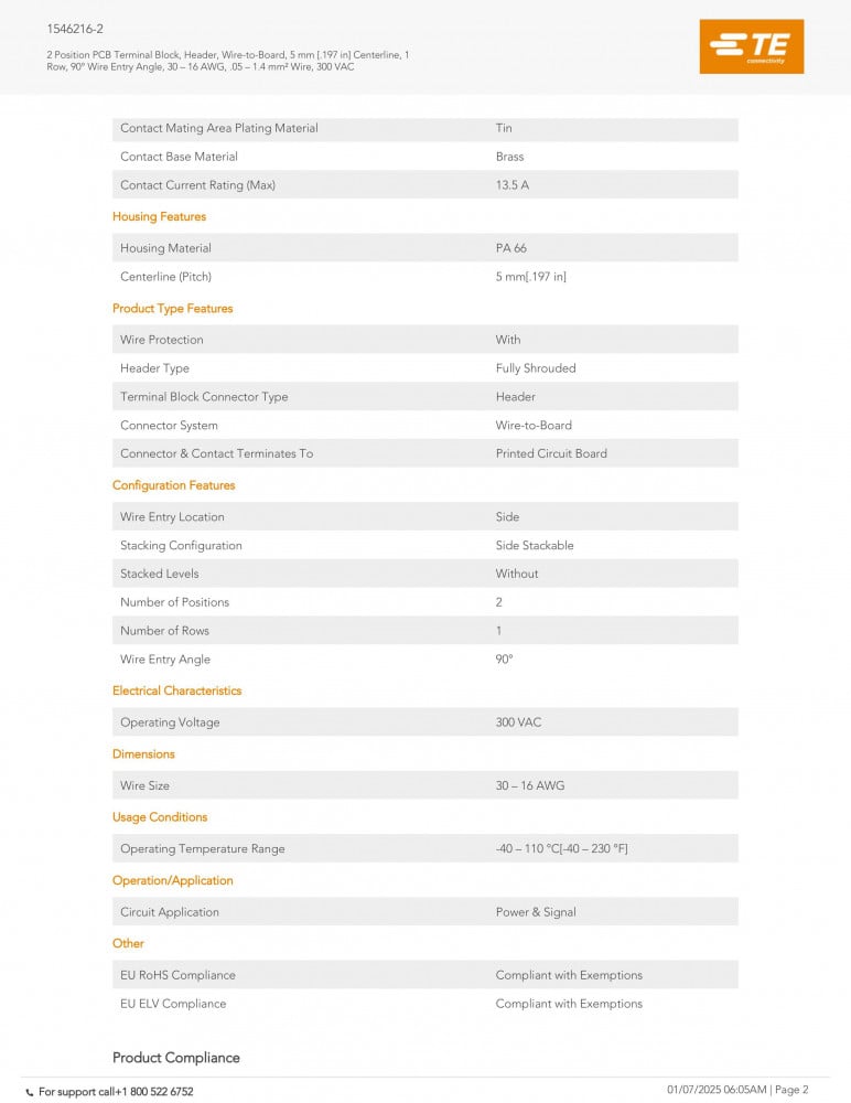 1546216-2 technical document page 2