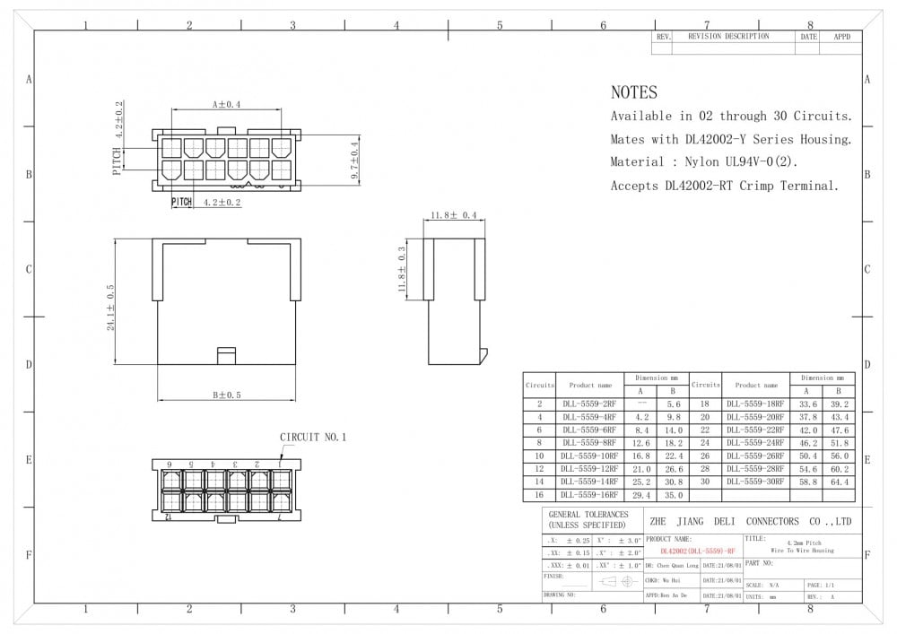 DLL-5569-12AW drawing page 5