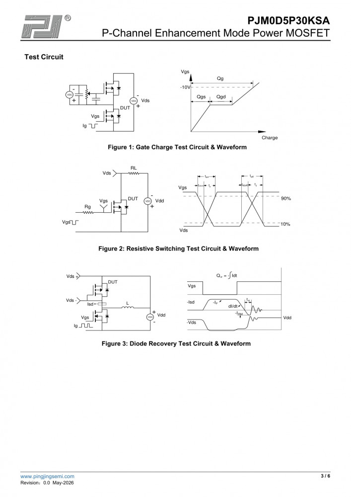 PJM0D5P30KSA datasheet page 3