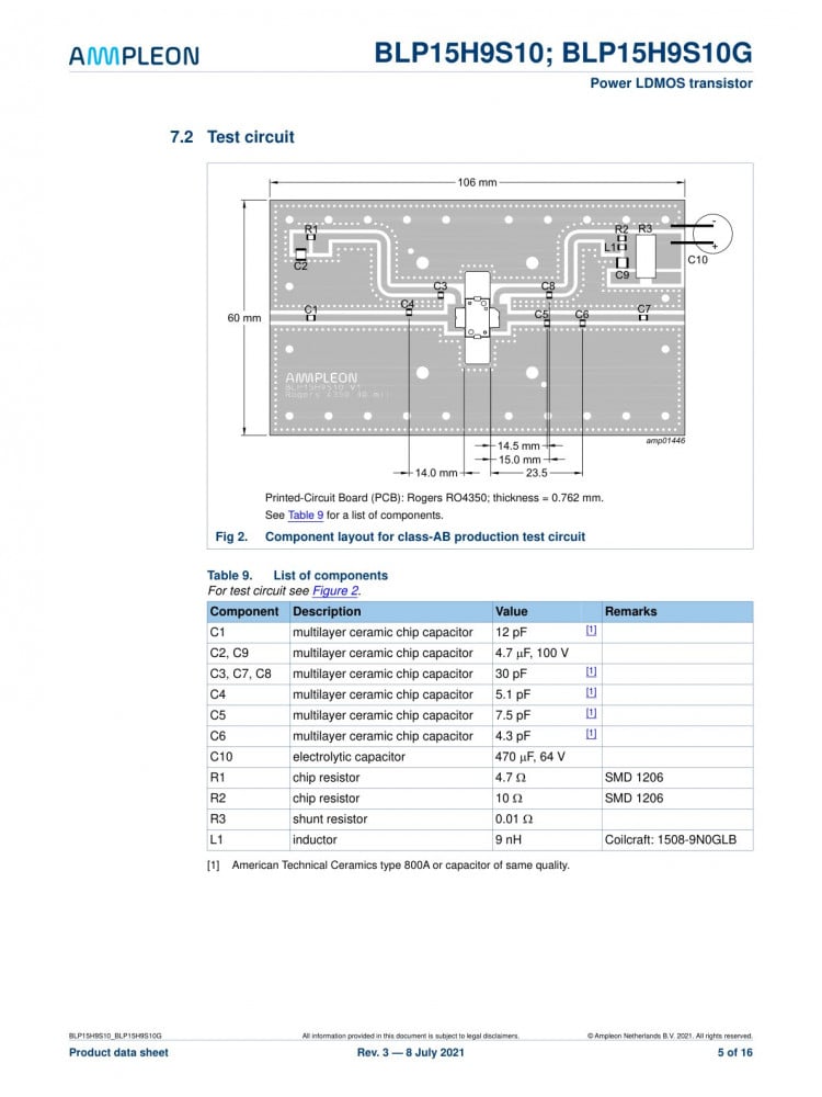BLP15H9S10GXY datasheet page 5